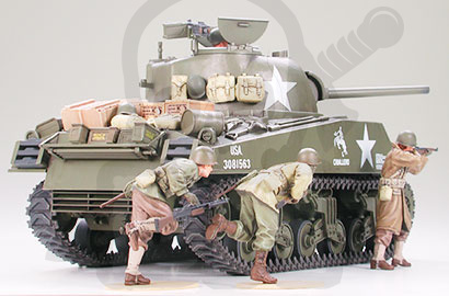 Battle-Models > 1:35 Tamiya 35250 M4A3 Sherman 75mm Gun Late Production